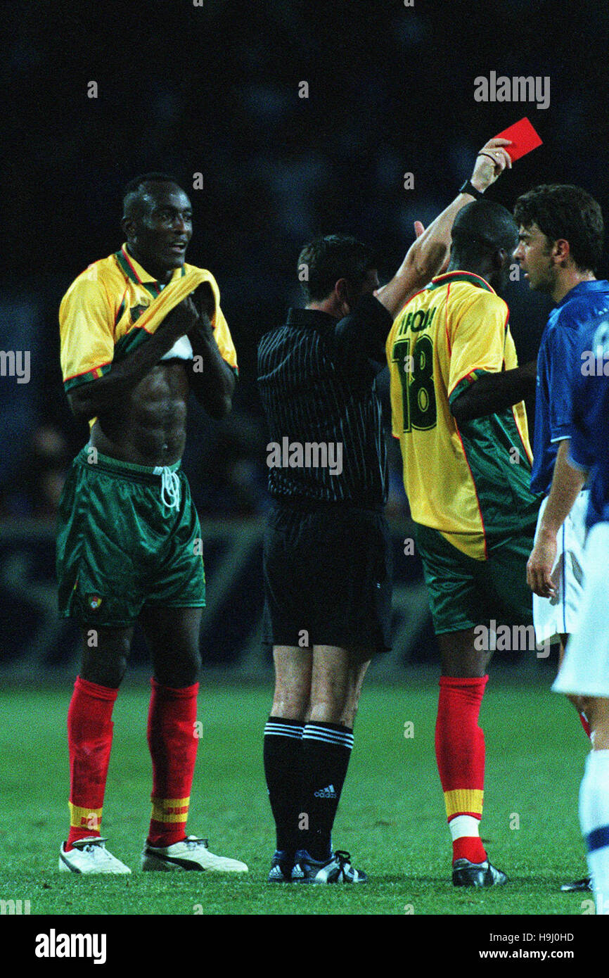 1998 sent off hi-res stock photography and images - Alamy