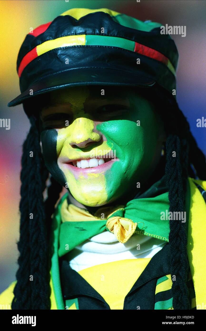 Jamaica fan world cup france hi-res stock photography and images - Alamy