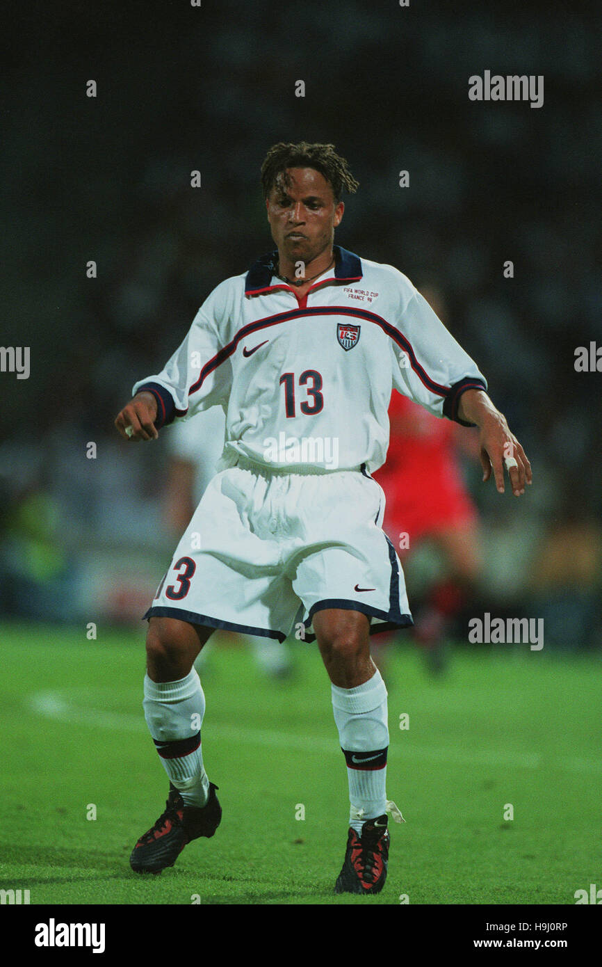 COBI JONES USA & LOS ANGELES GALAXY 25 June 1998 Stock Photo - Alamy