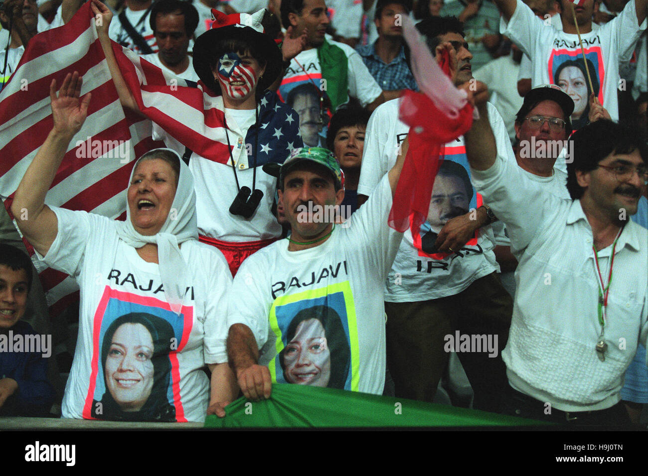 1998 world cup iran hi-res stock photography and images - Alamy