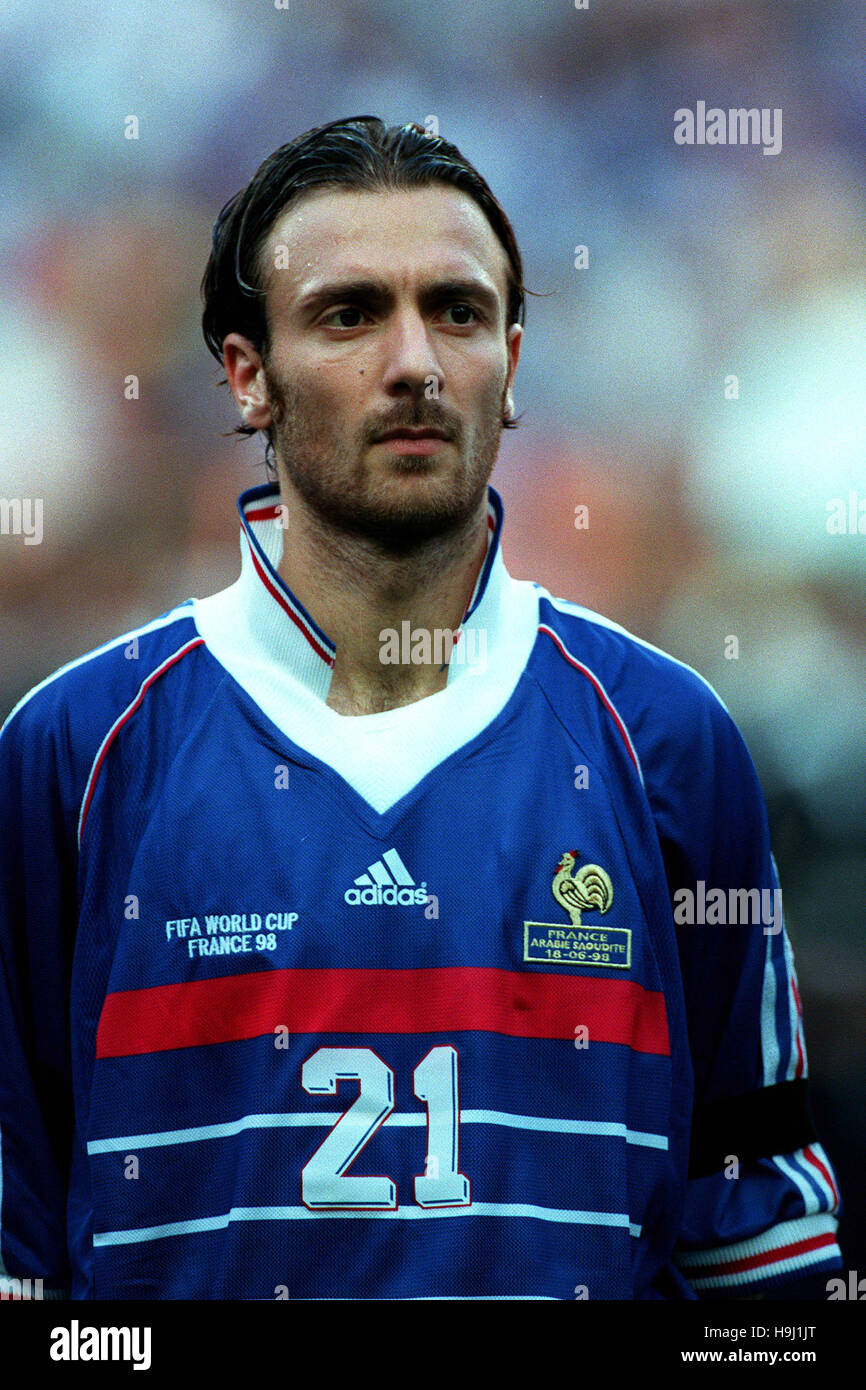 CHRISTOPHE DUGARRY FRANCE & FC BARCELONA 30 June 1998 Stock Photo - Alamy