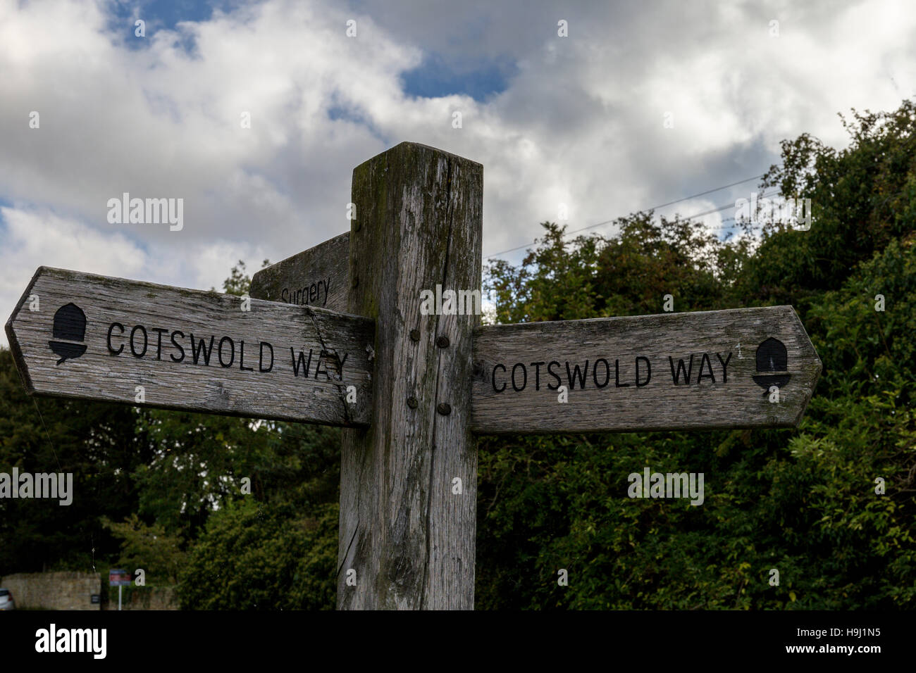 Cotswold way sign hi-res stock photography and images - Alamy