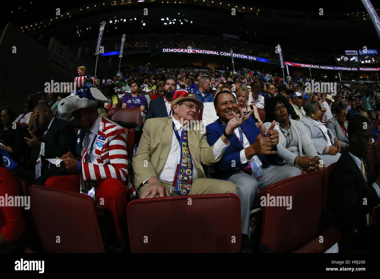 Democratic convention delegates hi-res stock photography and images - Alamy