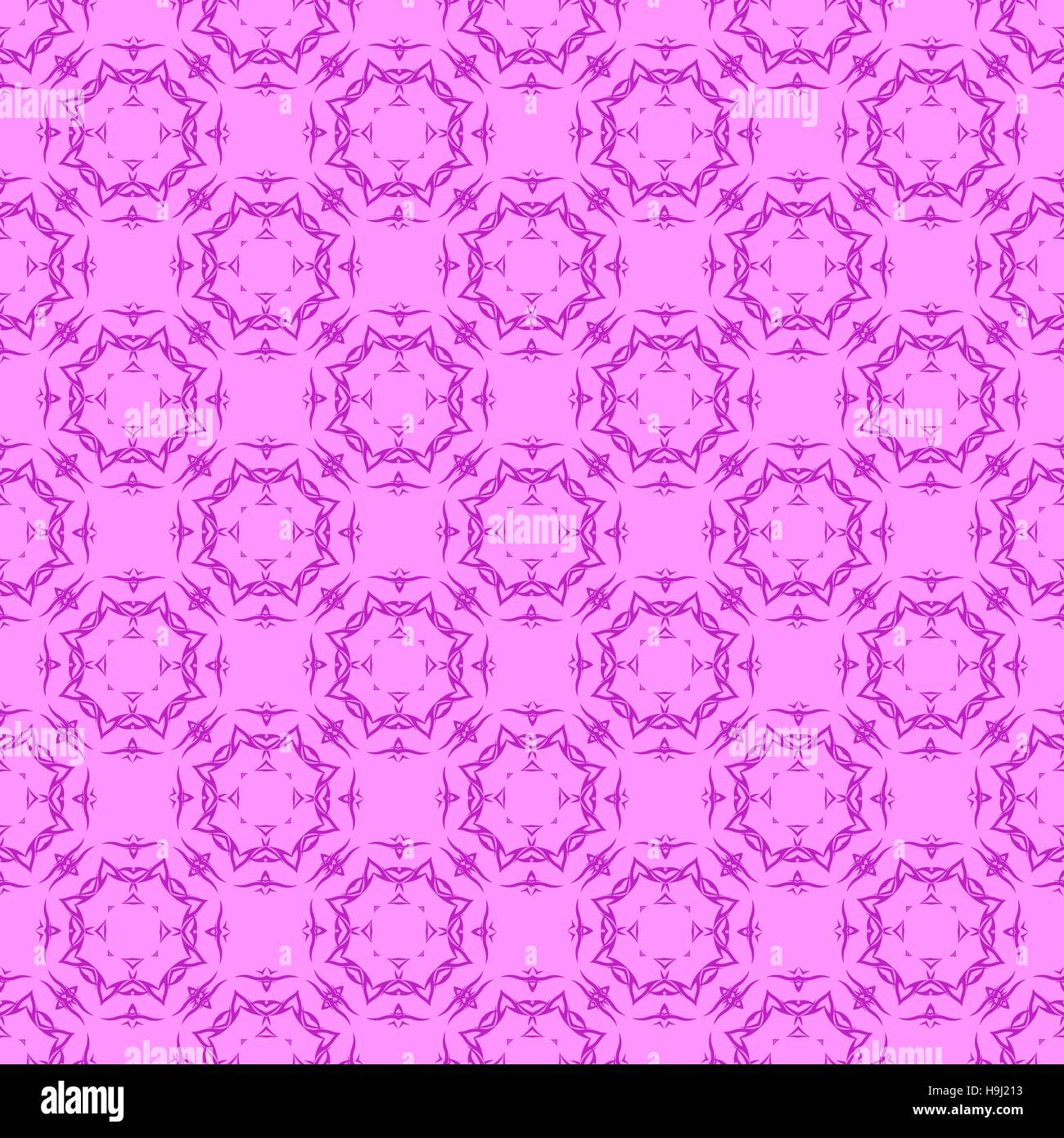 Pink Ornamental Seamless Line Pattern Stock Vector Image & Art - Alamy