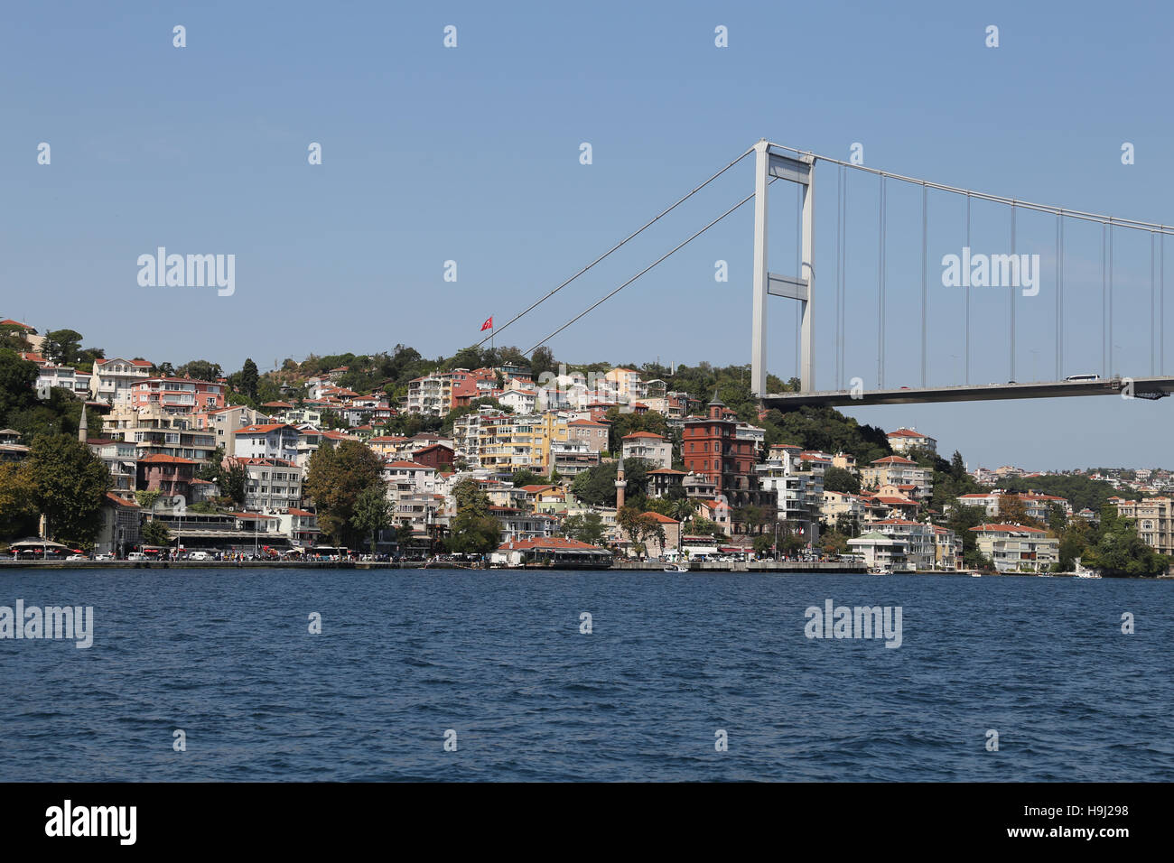 Buildings in Bosphorus Strait, Istanbul City, Turkey Stock Photo - Alamy