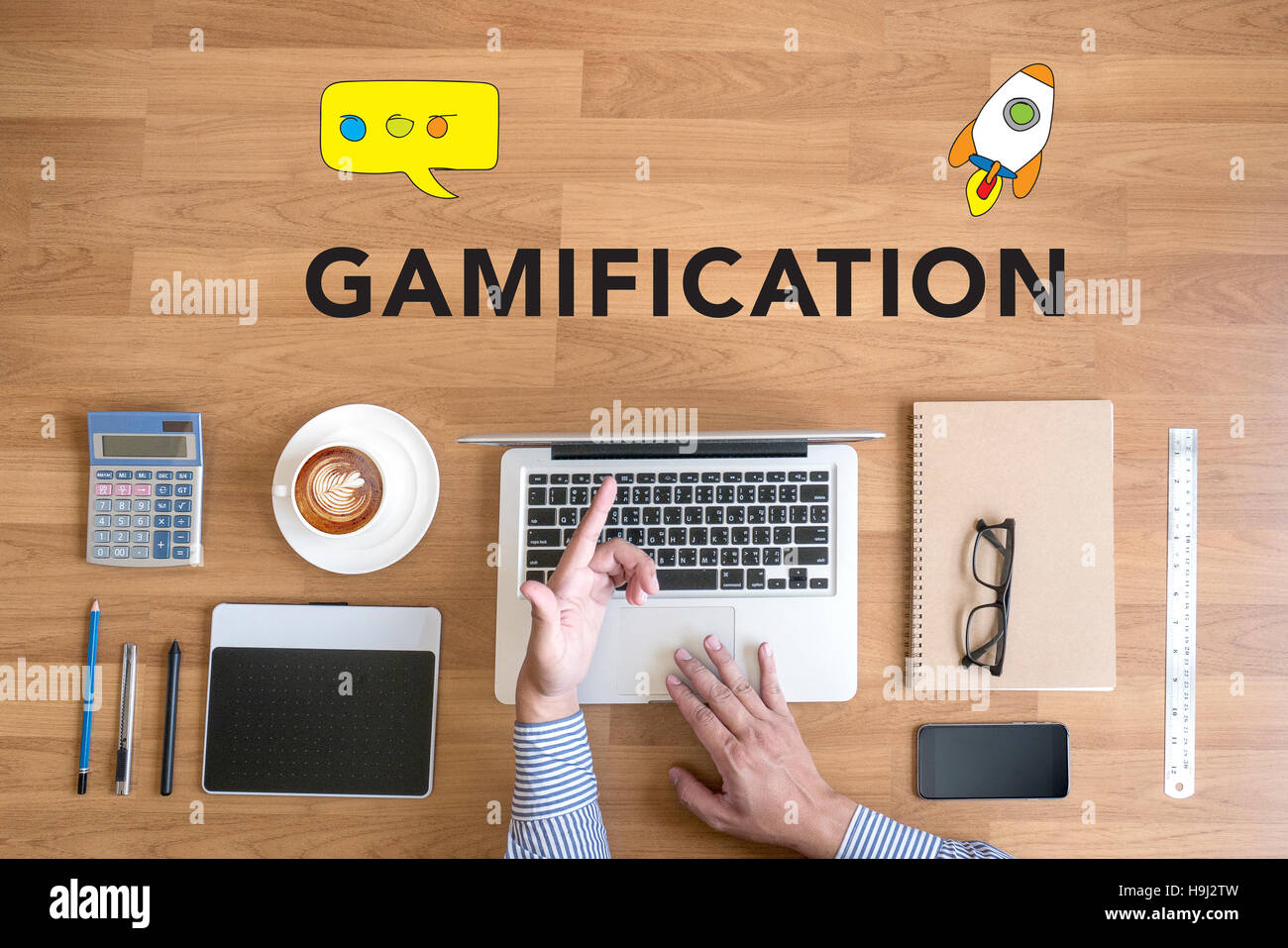 Gamification workplace hi-res stock photography and images - Alamy