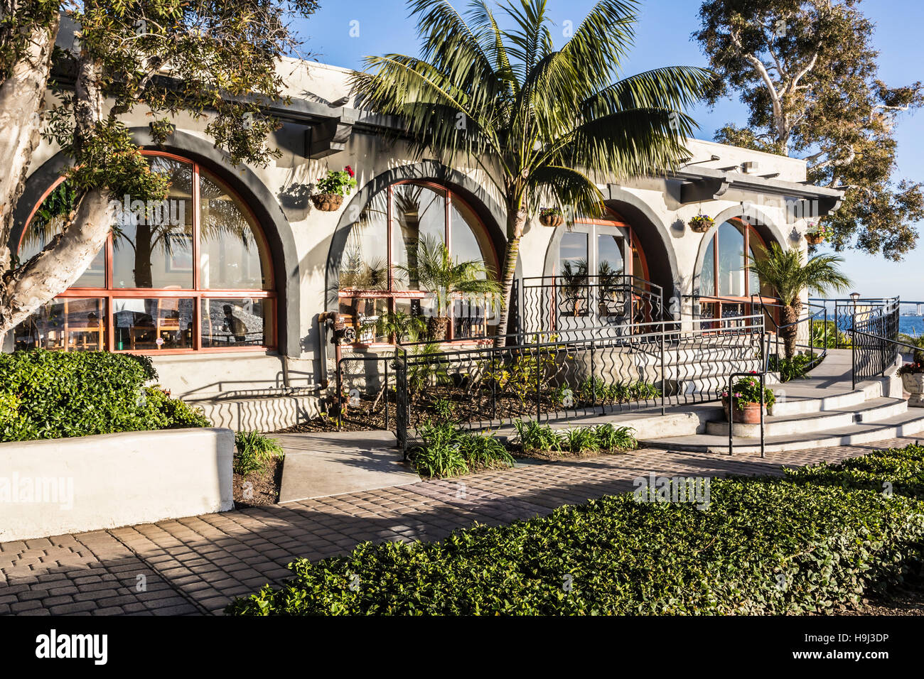 famous edgewater grill at seaport village on san diego bay Stock Photo ...
