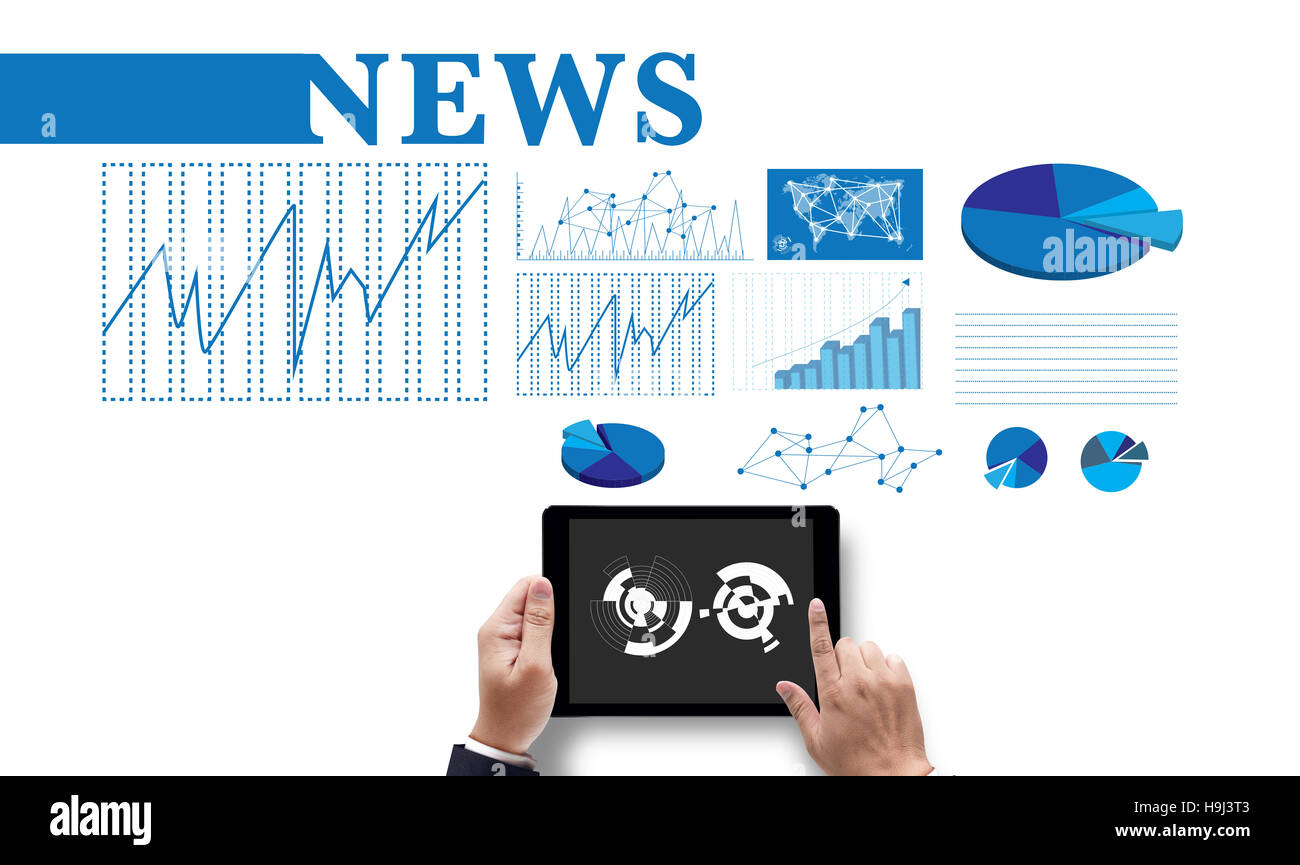 News app on phone Cut Out Stock Images & Pictures - Alamy