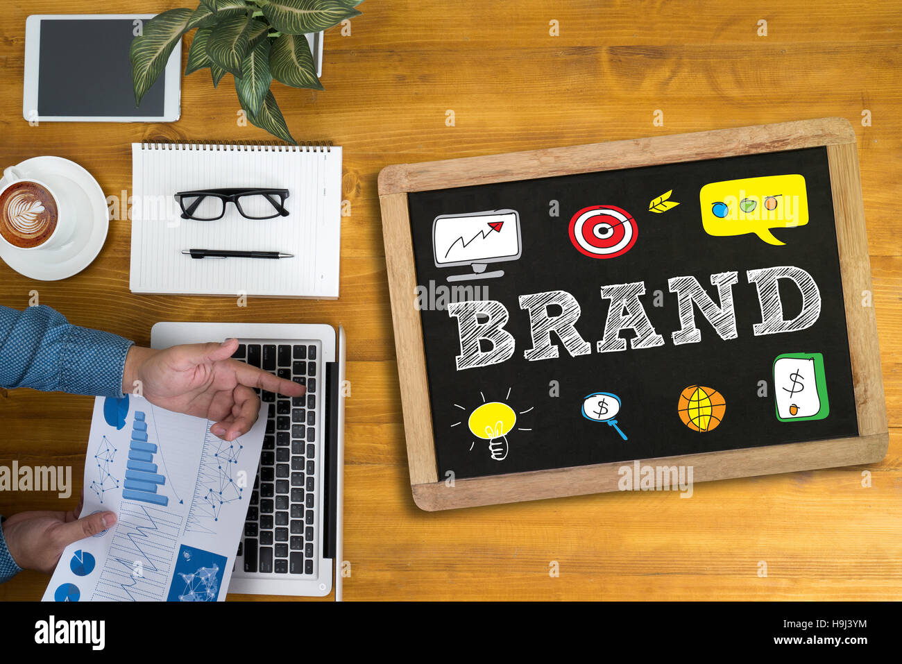 Brand design ideas imagination hi-res stock photography and images - Alamy