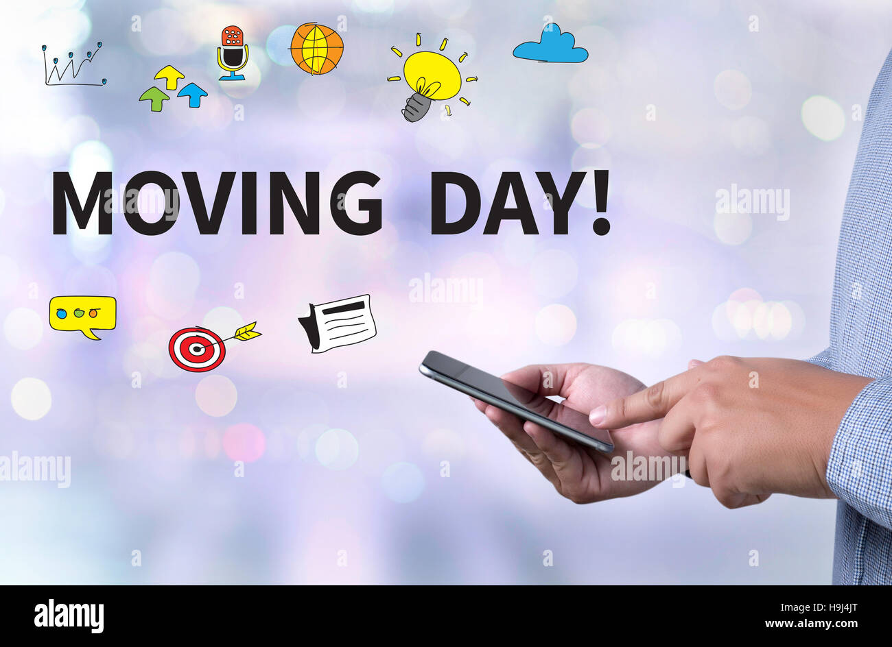 Moving day calendar hi-res stock photography and images - Alamy