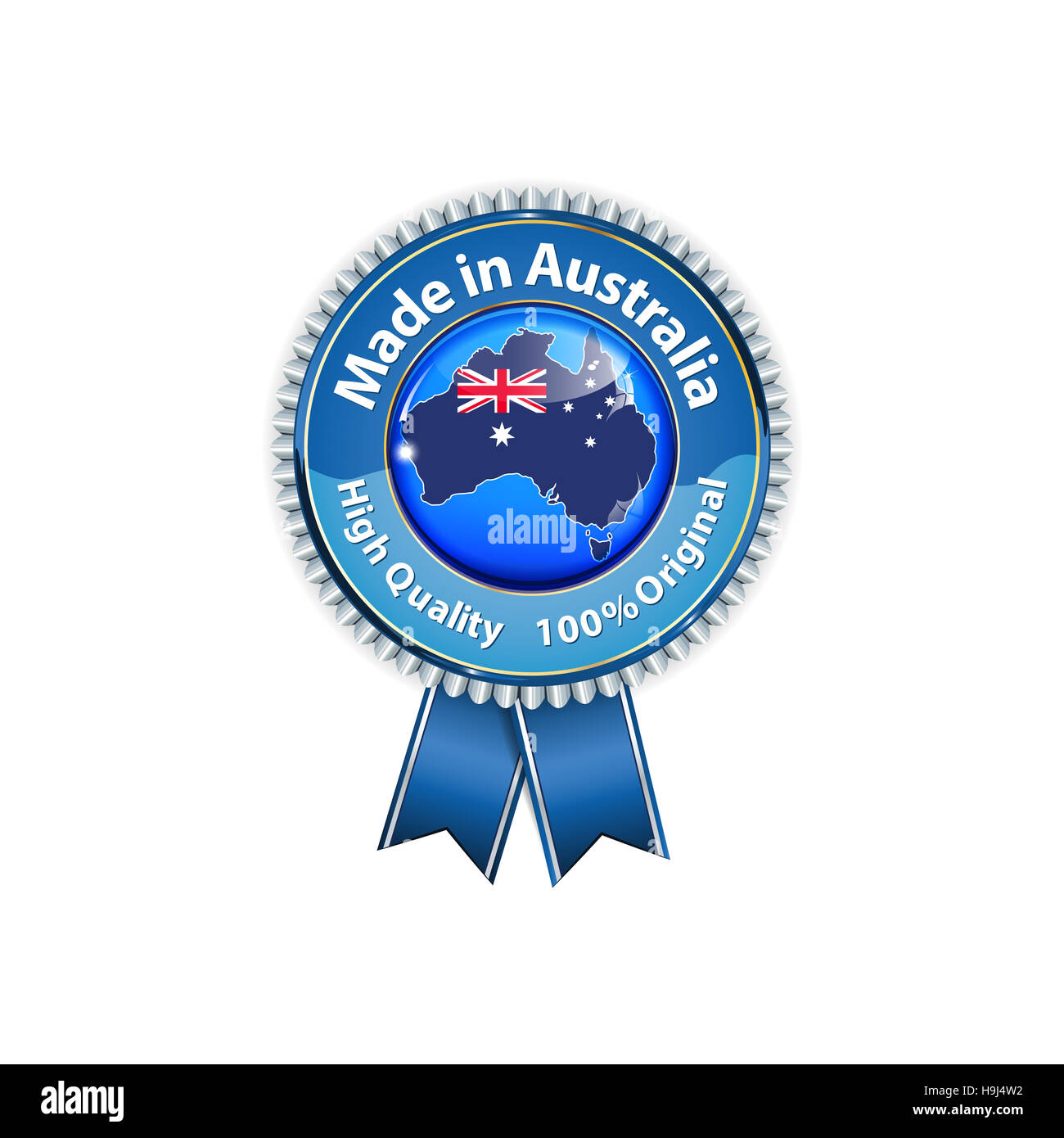 The original australian flag hi-res stock photography and images - Alamy