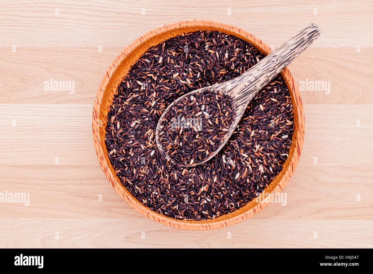 Whole grain Thai rice berry best rice for healthy and clean food Stock ...