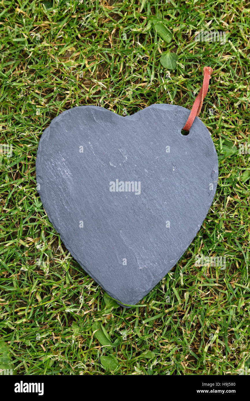 heart made of slate Stock Photo - Alamy