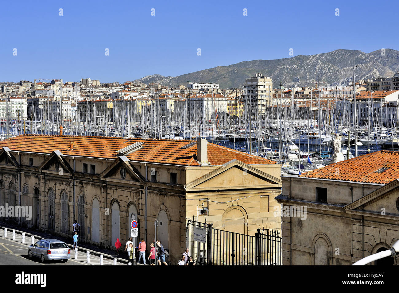 The famous old port of Marseille Stock Photo - Alamy