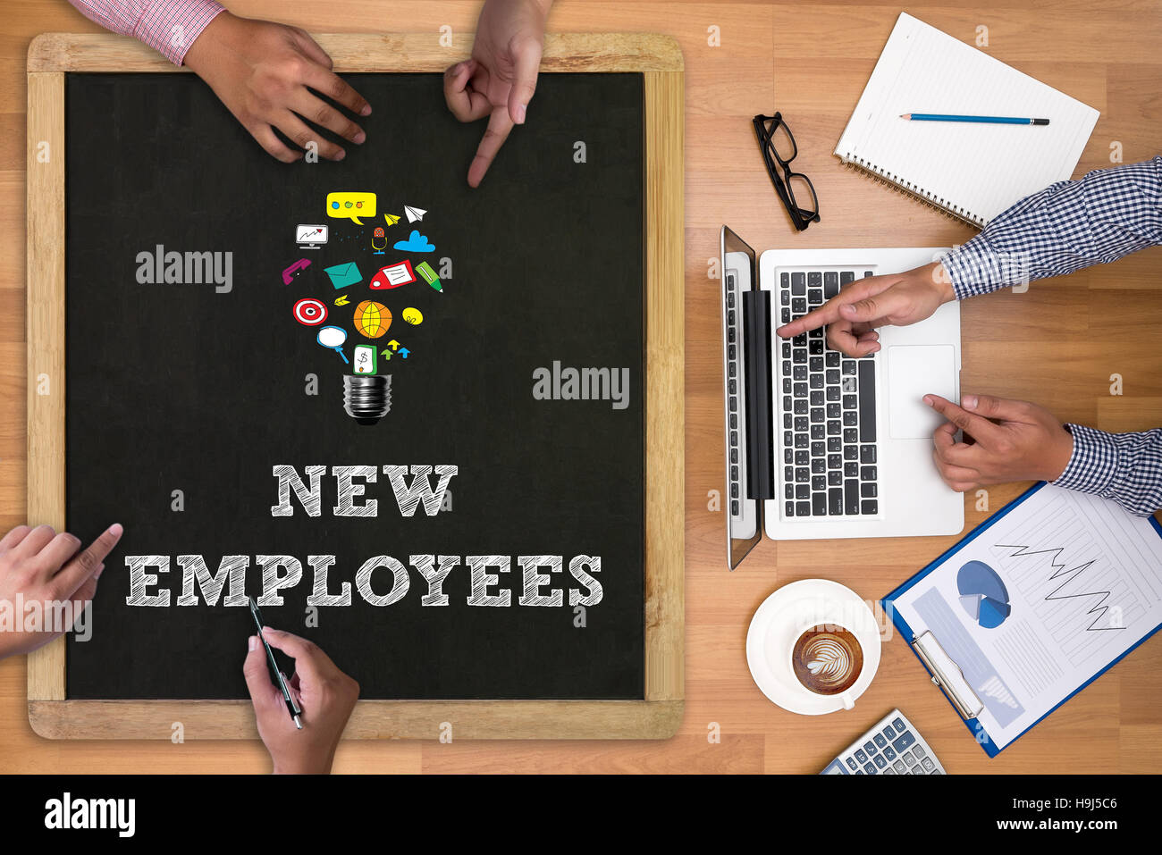 New employee starter hi-res stock photography and images - Alamy