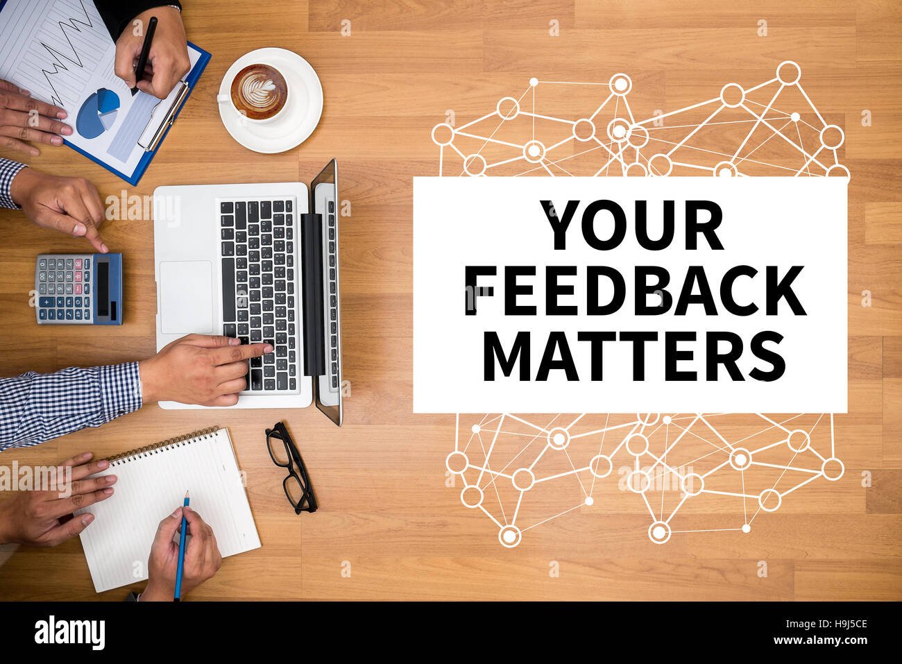 YOUR FEEDBACK MATTERS Stock Photo - Alamy