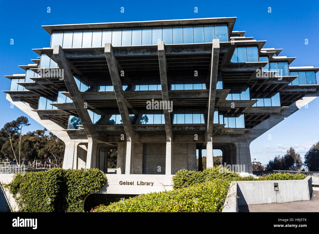 University of California San Diego Geisel library Stock Photo - Alamy