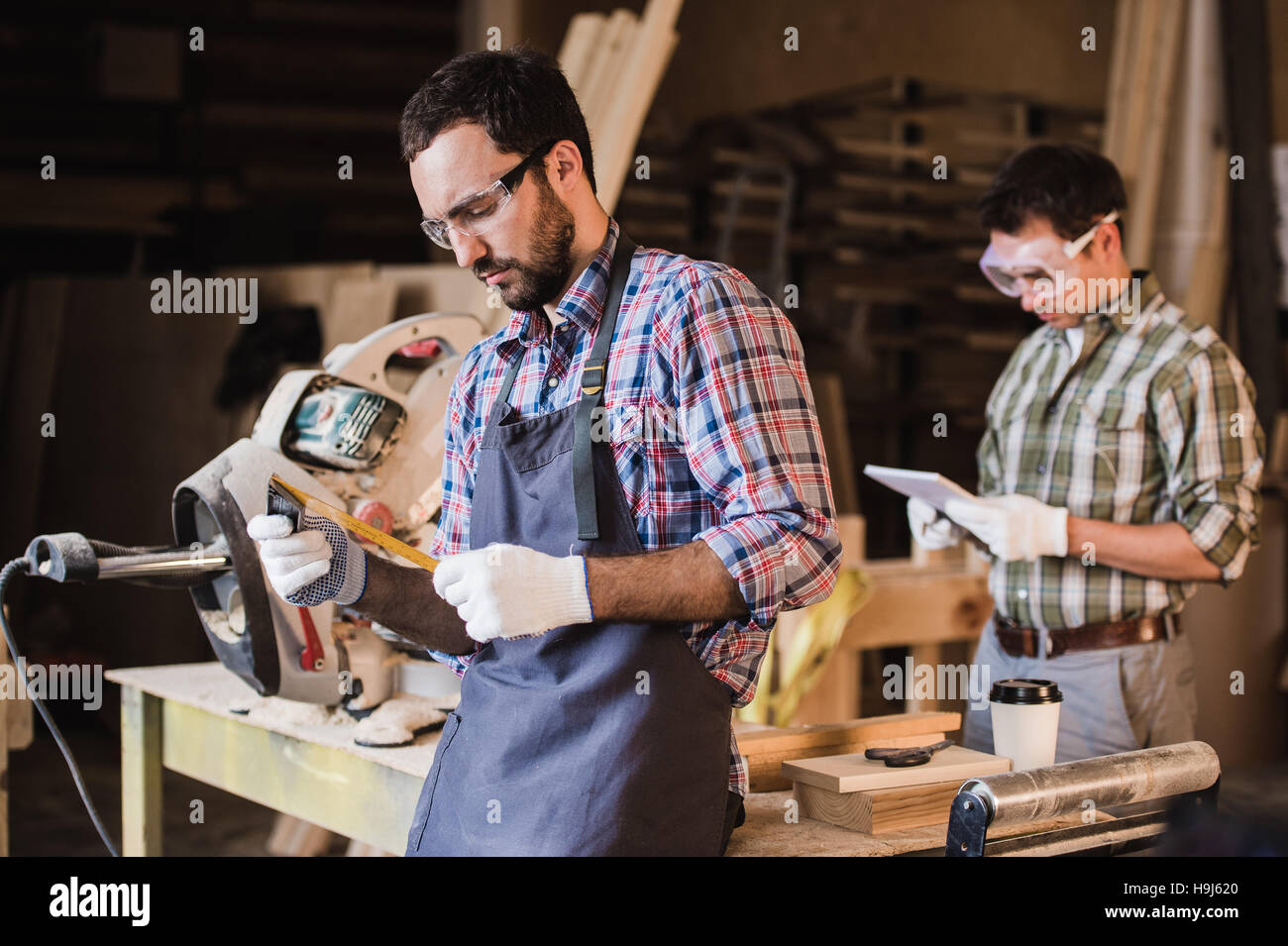 Inspector craftsman hi-res stock photography and images - Alamy