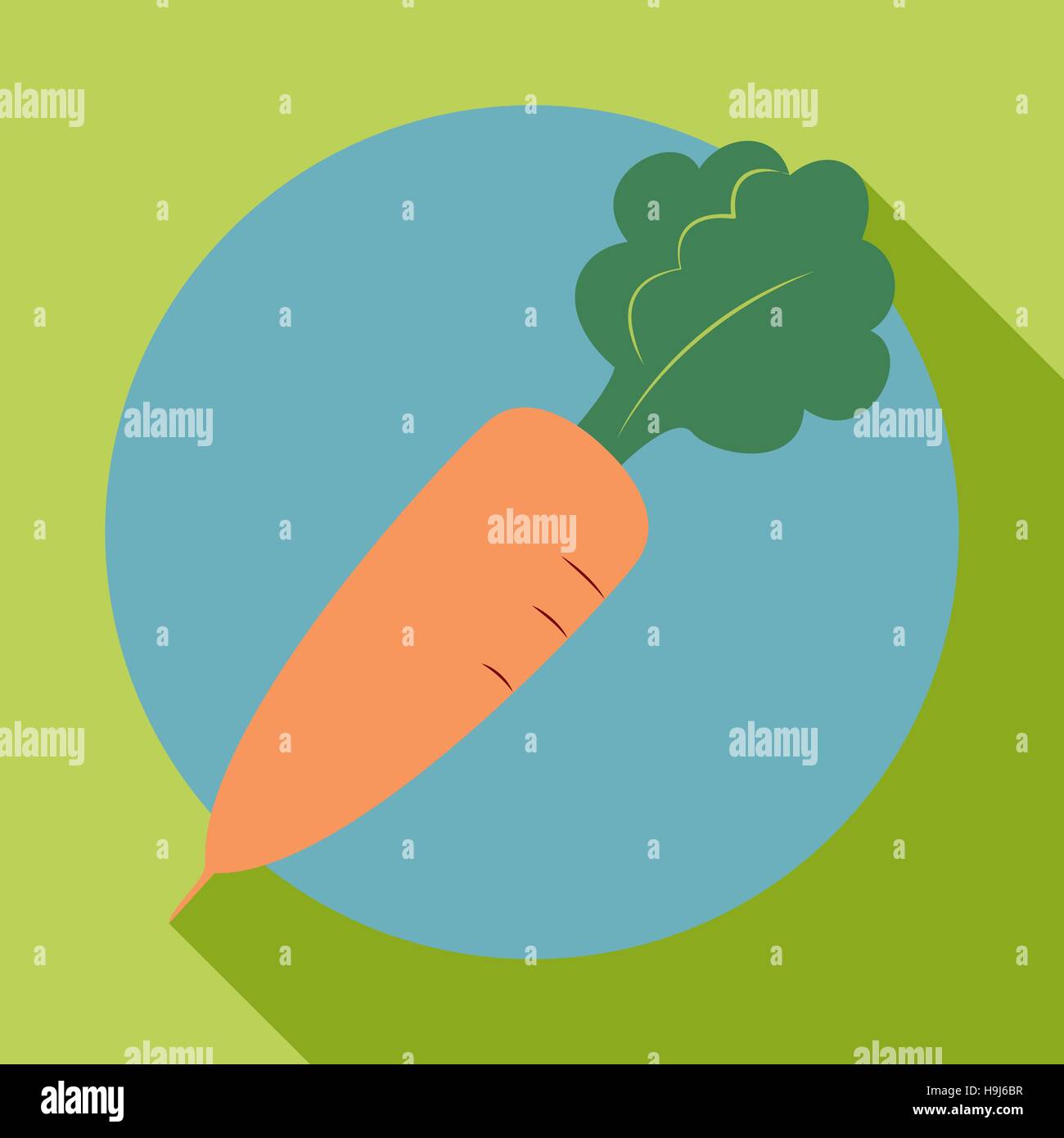 Round carrot Stock Vector Images - Alamy