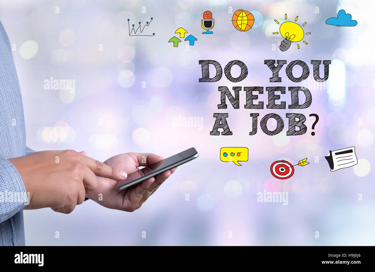 Job hunting resources hi-res stock photography and images - Alamy