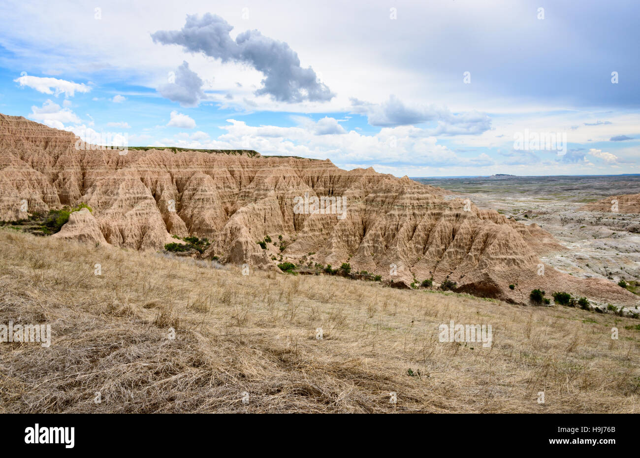 Badlands buttes hi-res stock photography and images - Alamy