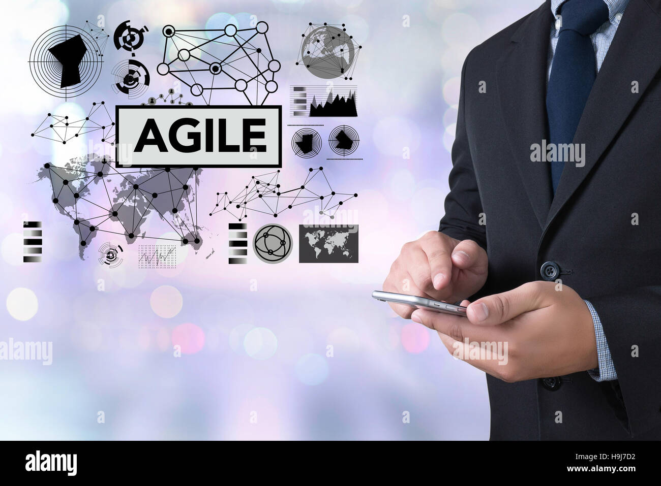 Agile Agility Nimble Quick Fast Concept Stock Photo - Alamy