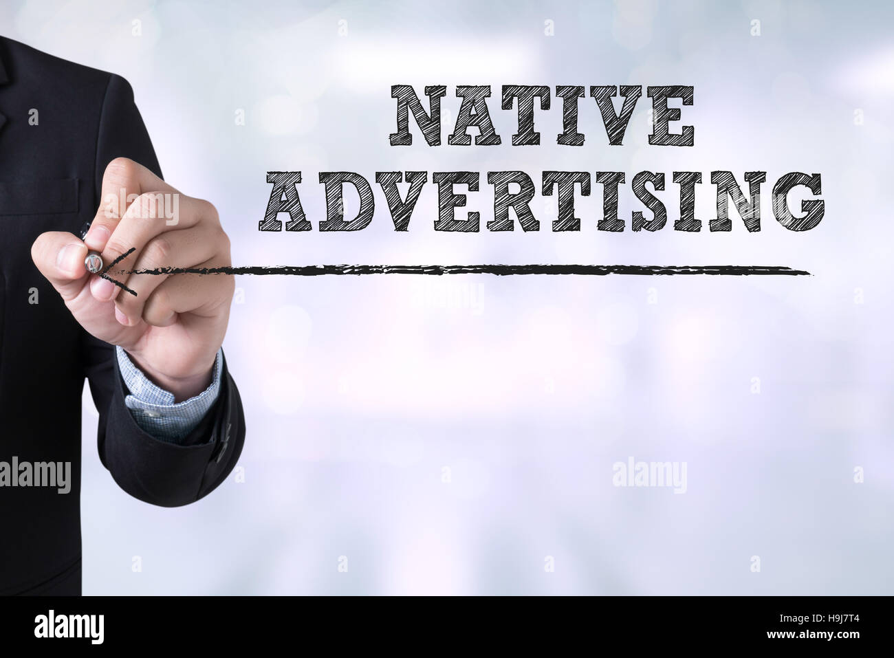 Native ads hi-res stock photography and images - Alamy