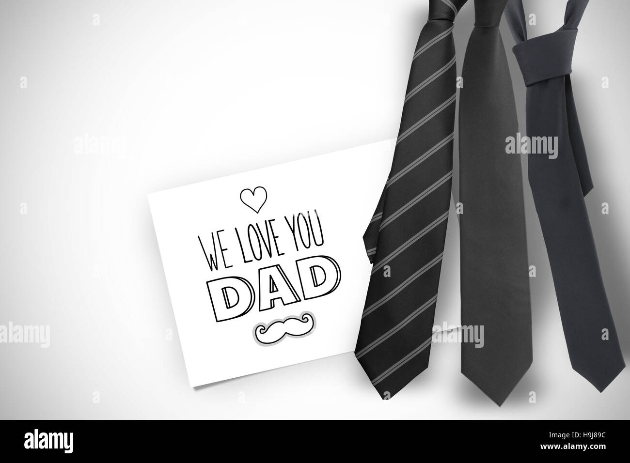 Composite image of fathers day greeting Stock Photo - Alamy