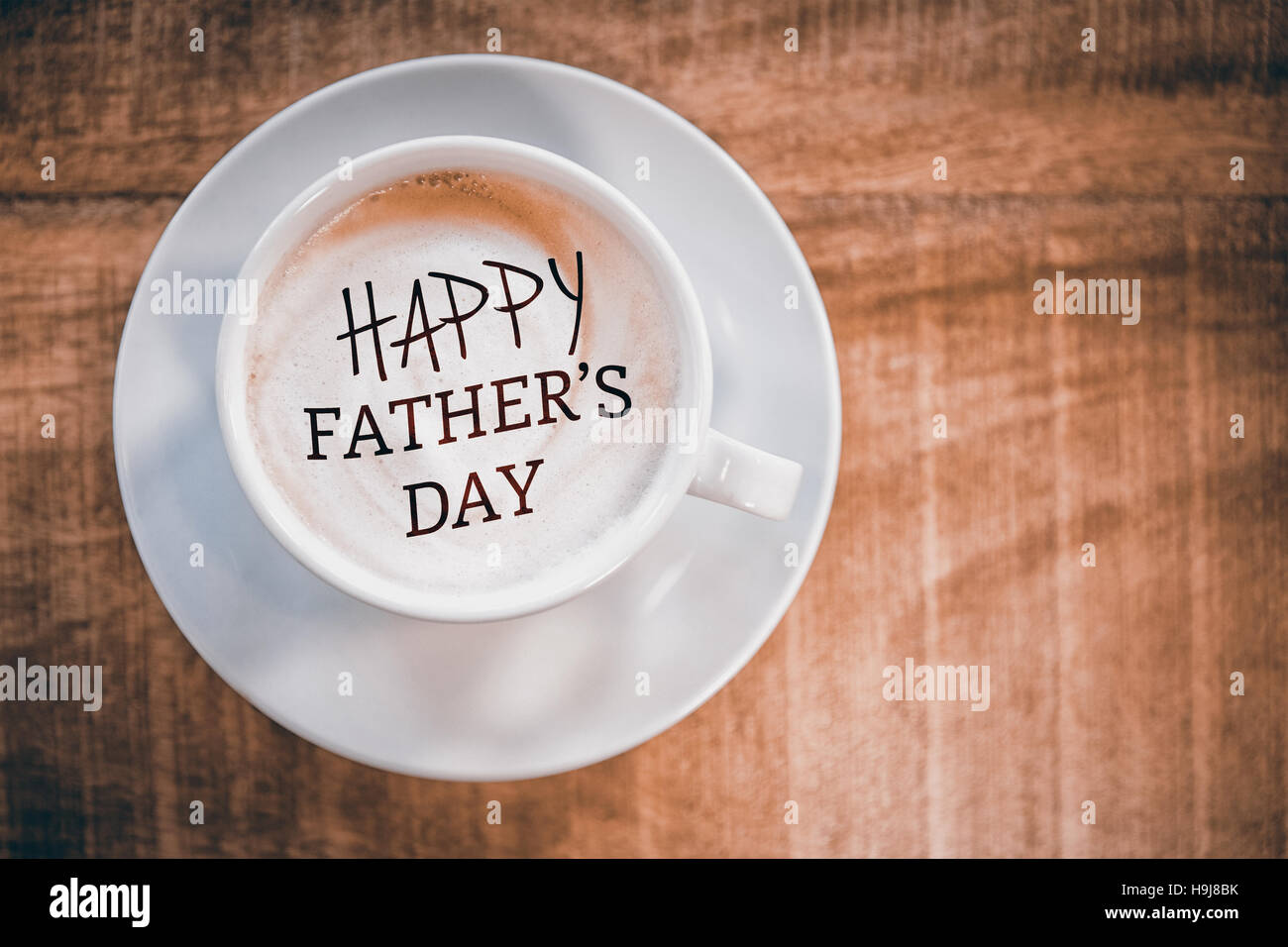 Composite image of fathers day greeting Stock Photo - Alamy