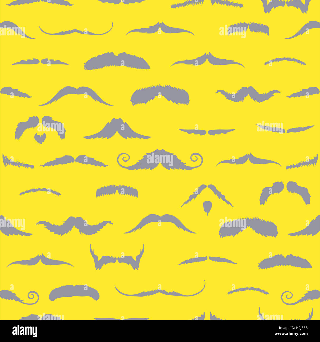 Composite image of mustaches background Stock Photo - Alamy
