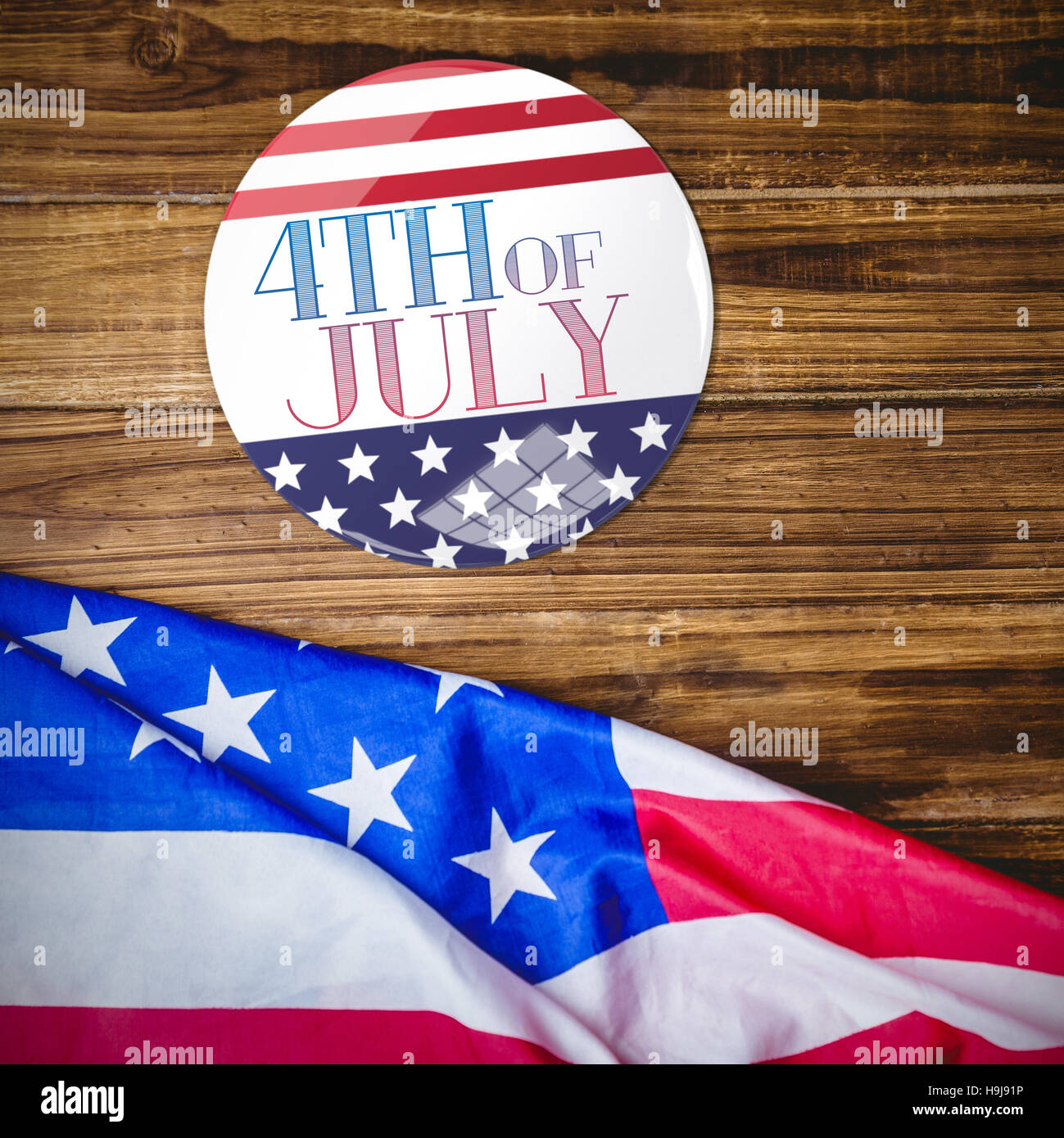 Usa campaign button flag hi-res stock photography and images - Alamy