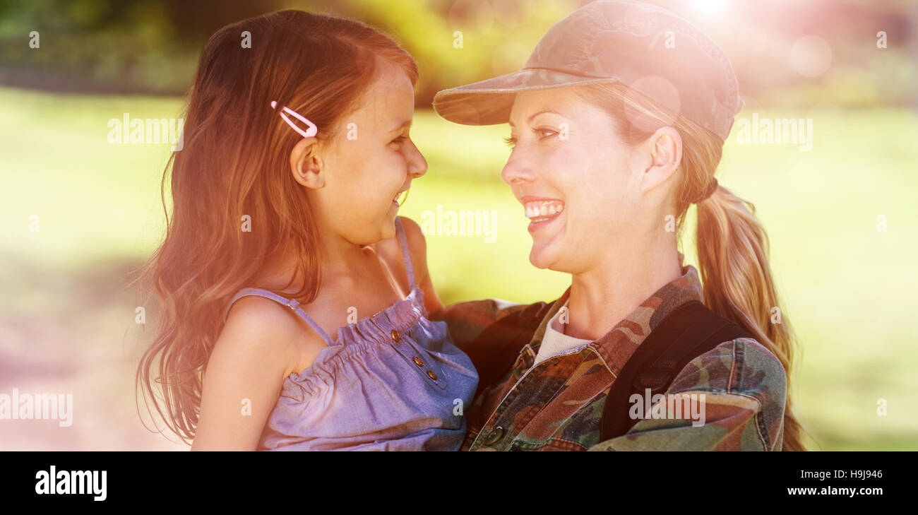 Soldier Carrying Child High Resolution Stock Photography and Images - Alamy