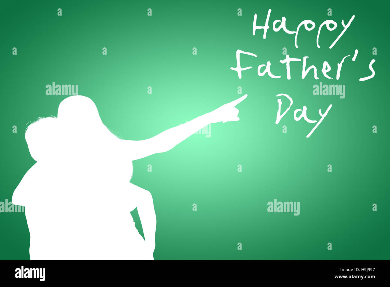 Composite image of happy fathers day Stock Photo - Alamy