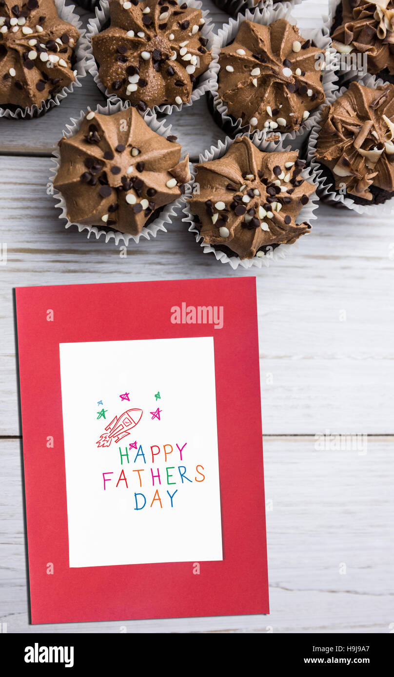 Composite image of happy fathers day Stock Photo - Alamy