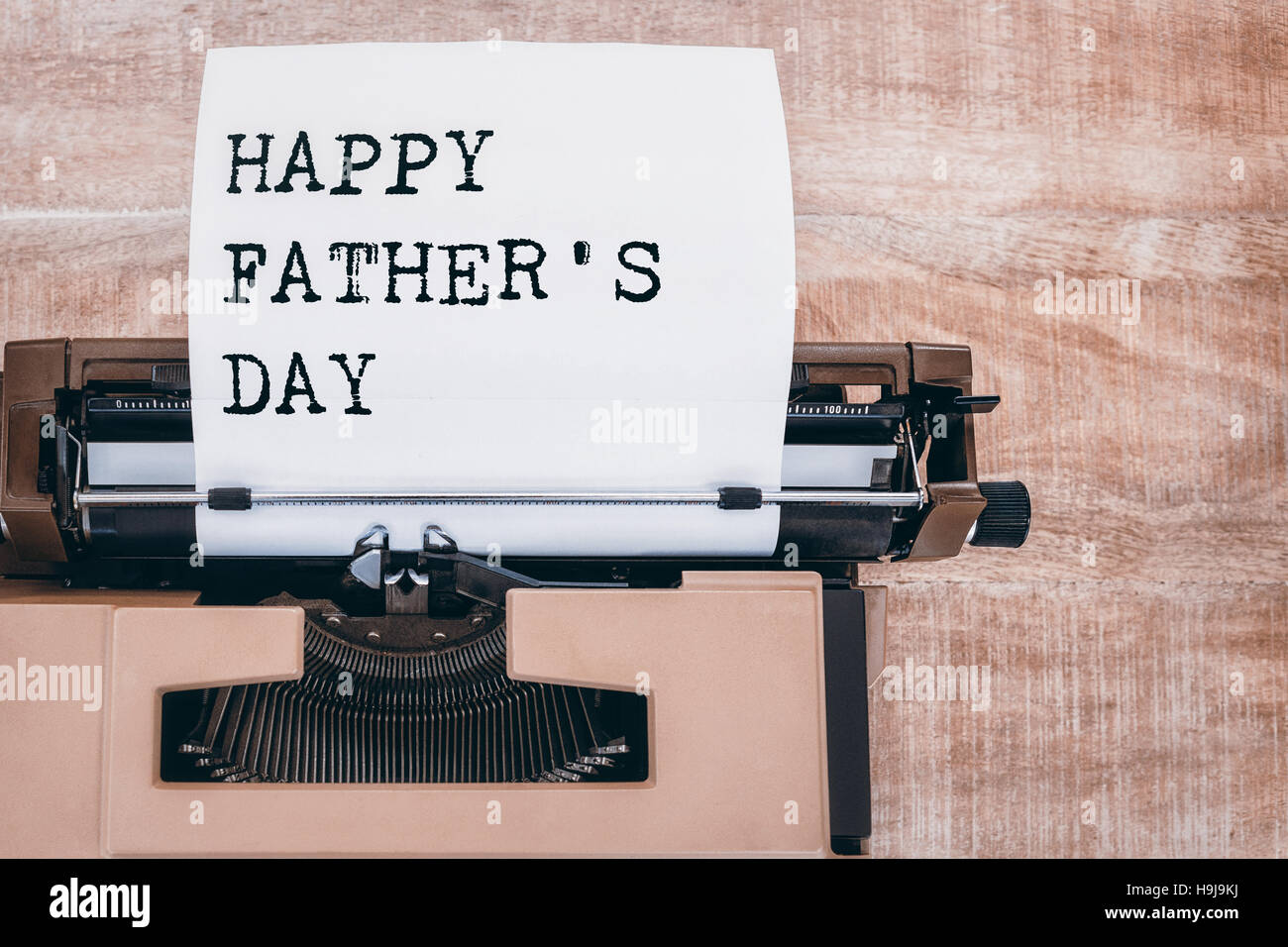 Happy fathers day written on paper Stock Photo - Alamy
