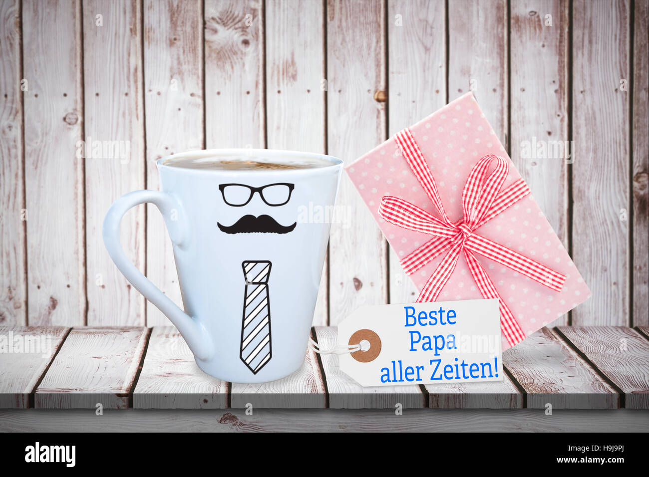 Composite image of fathers day word Stock Photo - Alamy