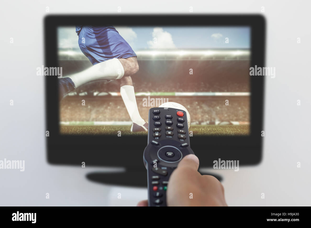 Remote football pitch hi-res stock photography and images - Alamy