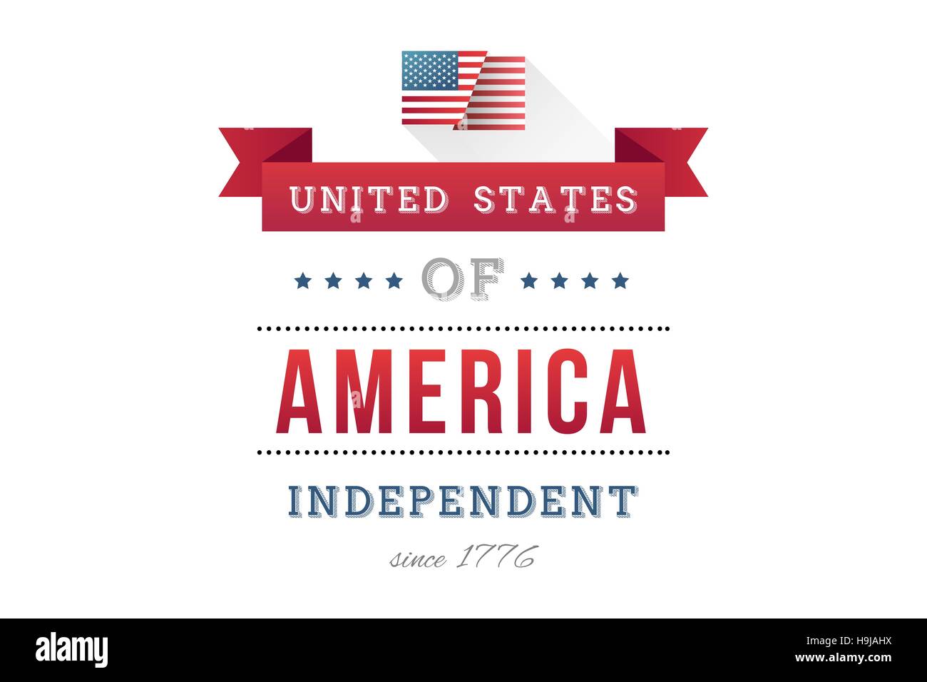 Independence day graphic Stock Photo - Alamy