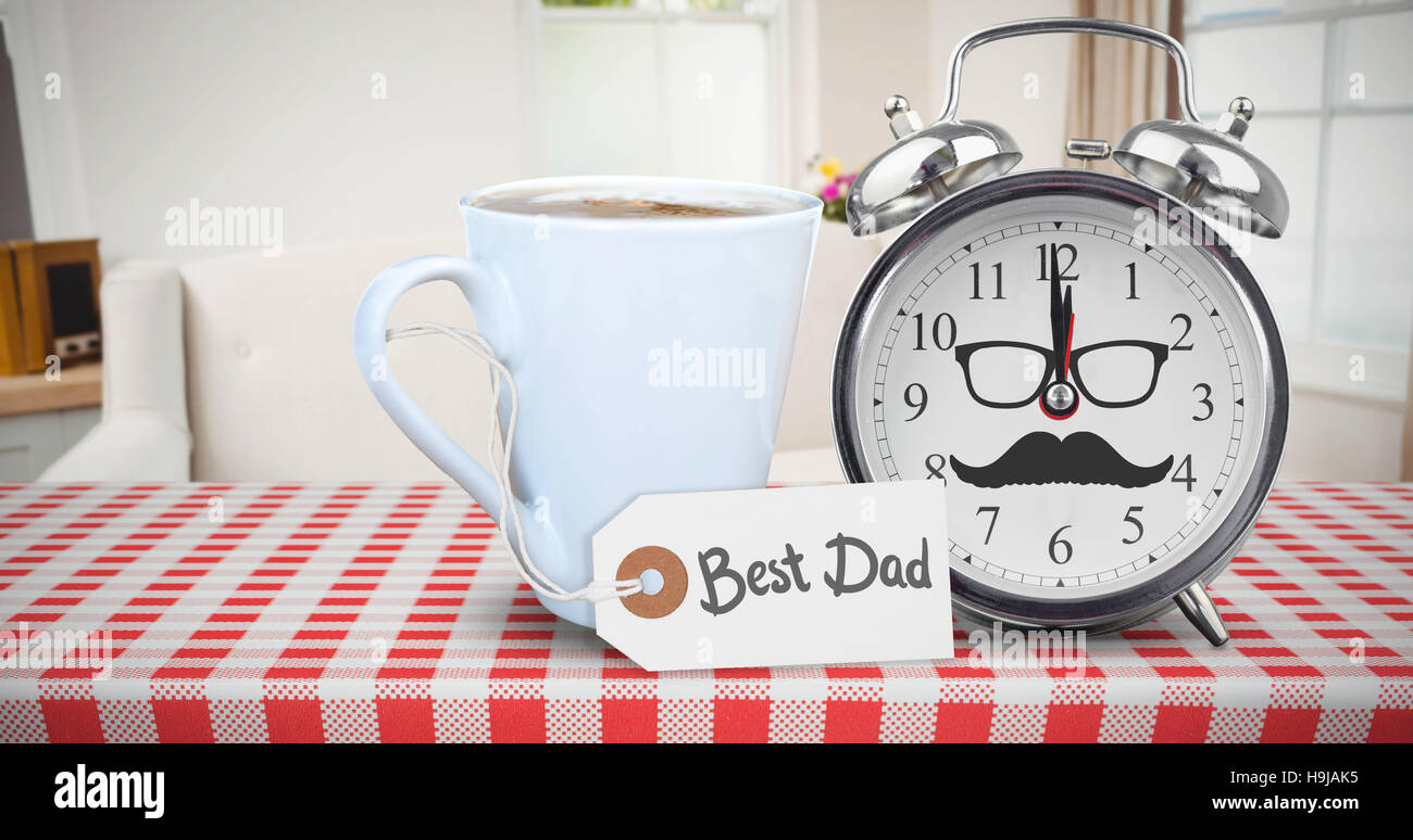 Composite image of happy fathers day Stock Photo - Alamy