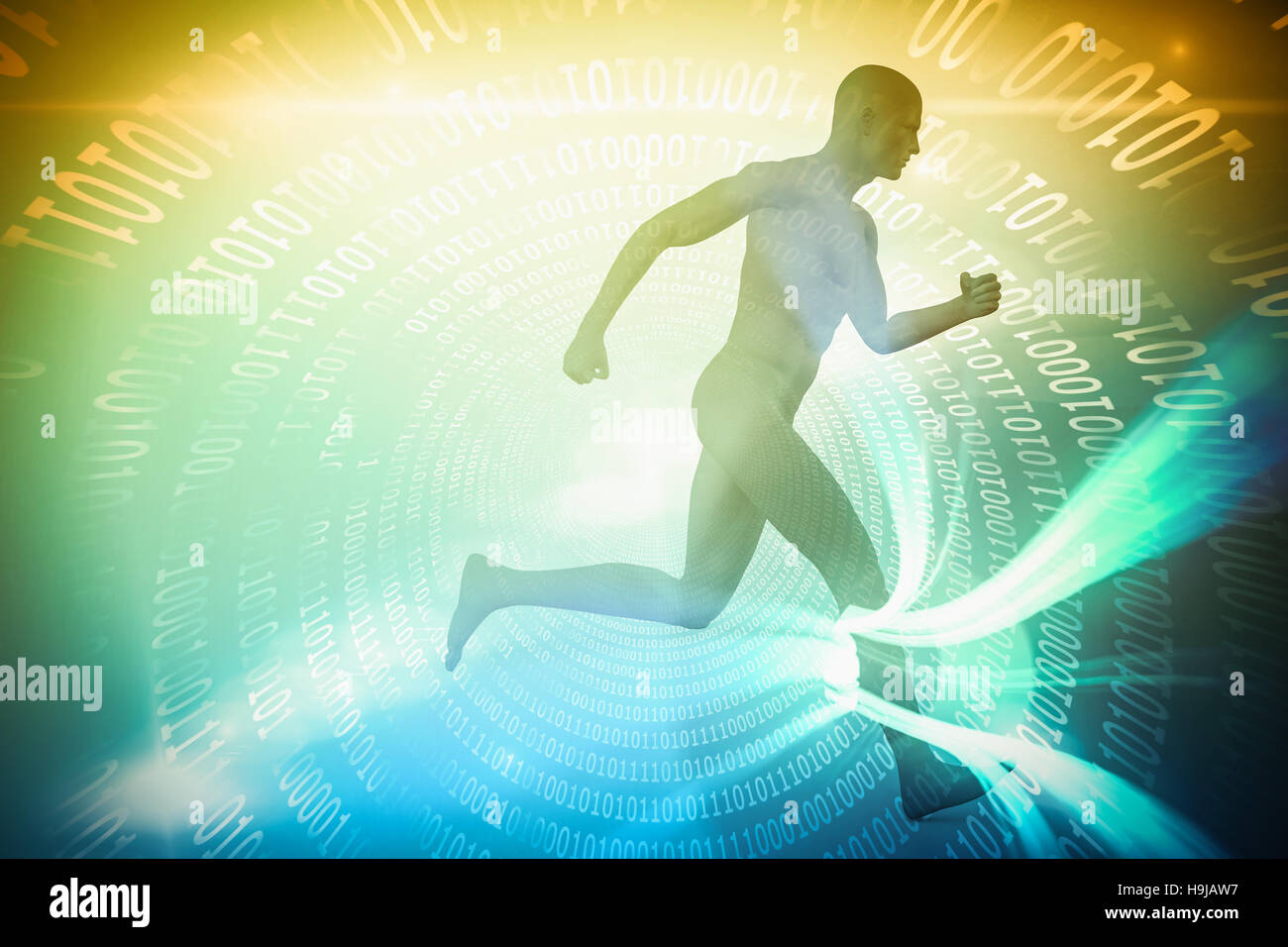 Blue Lines Running High Resolution Stock Photography and Images - Alamy