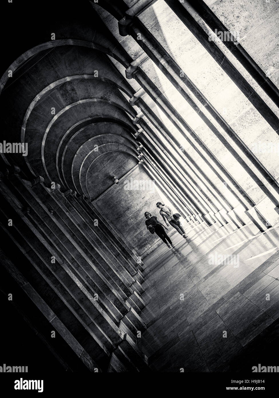 archway in Paris, France Stock Photo - Alamy
