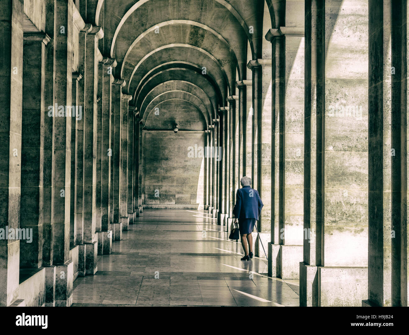 archway in Paris, France Stock Photo - Alamy
