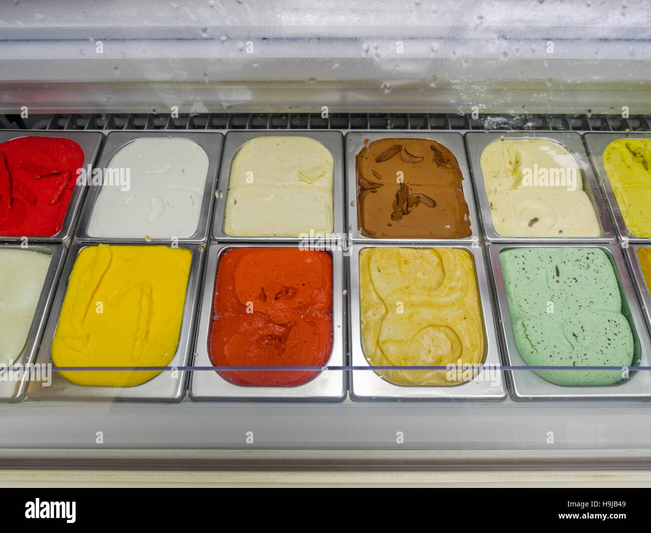 Gelato in Paris, France Stock Photo - Alamy