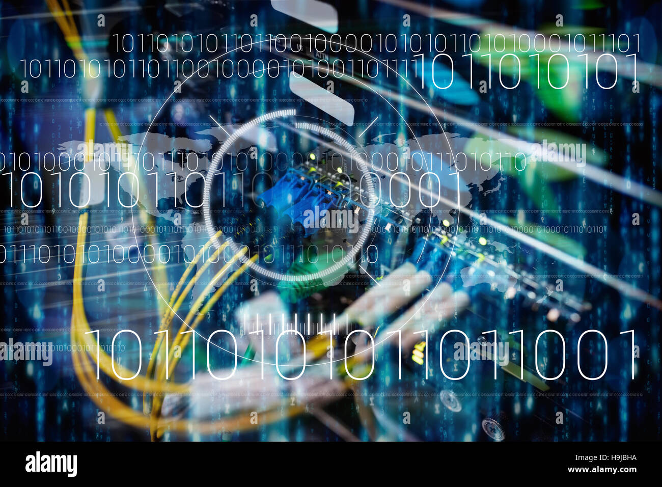 Composite image of interface Stock Photo - Alamy