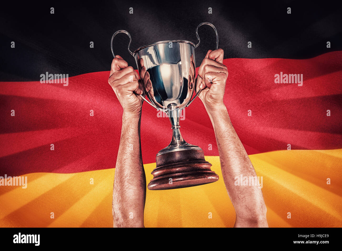 Smiling trophy hi-res stock photography and images - Alamy