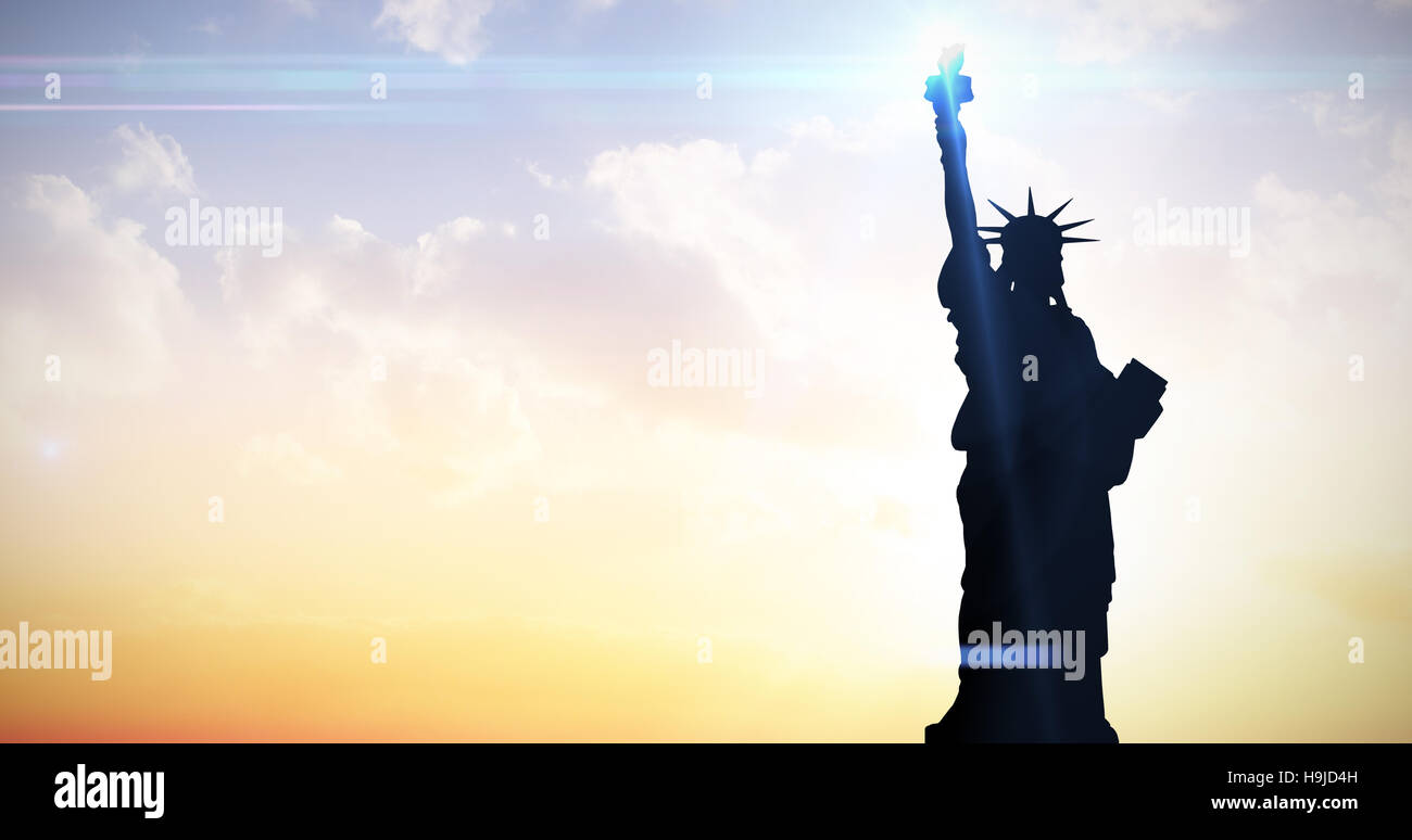 Statue of liberty sunrise hi-res stock photography and images - Alamy