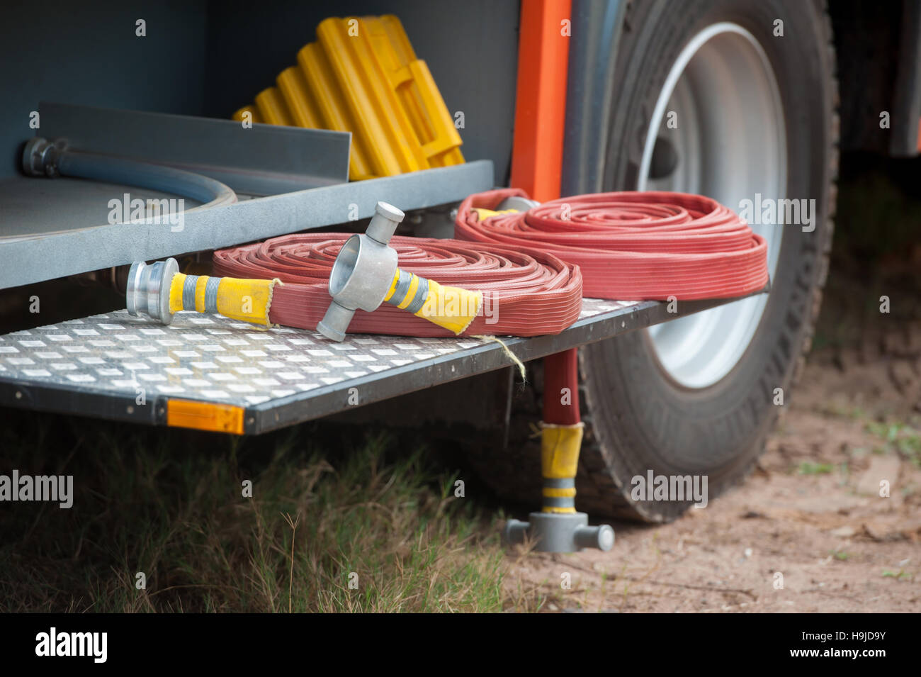 Fire hose fitting hi-res stock photography and images - Alamy