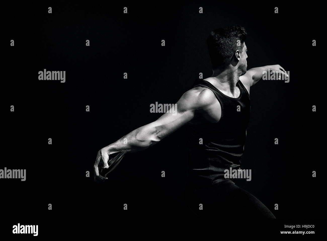 Discus man hi-res stock photography and images - Alamy