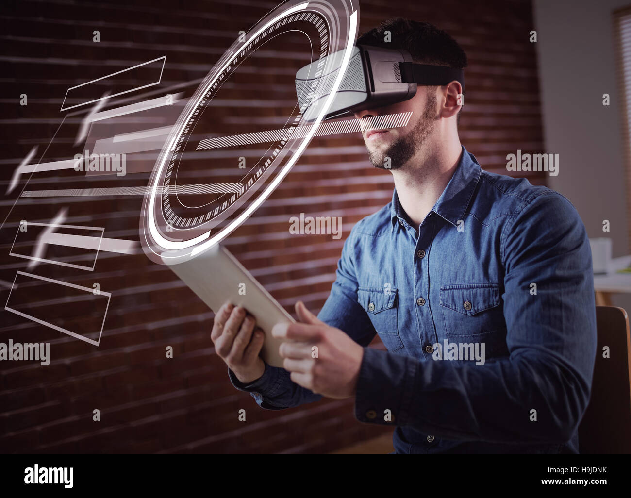 Digital composite image workplace hi-res stock photography and images ...