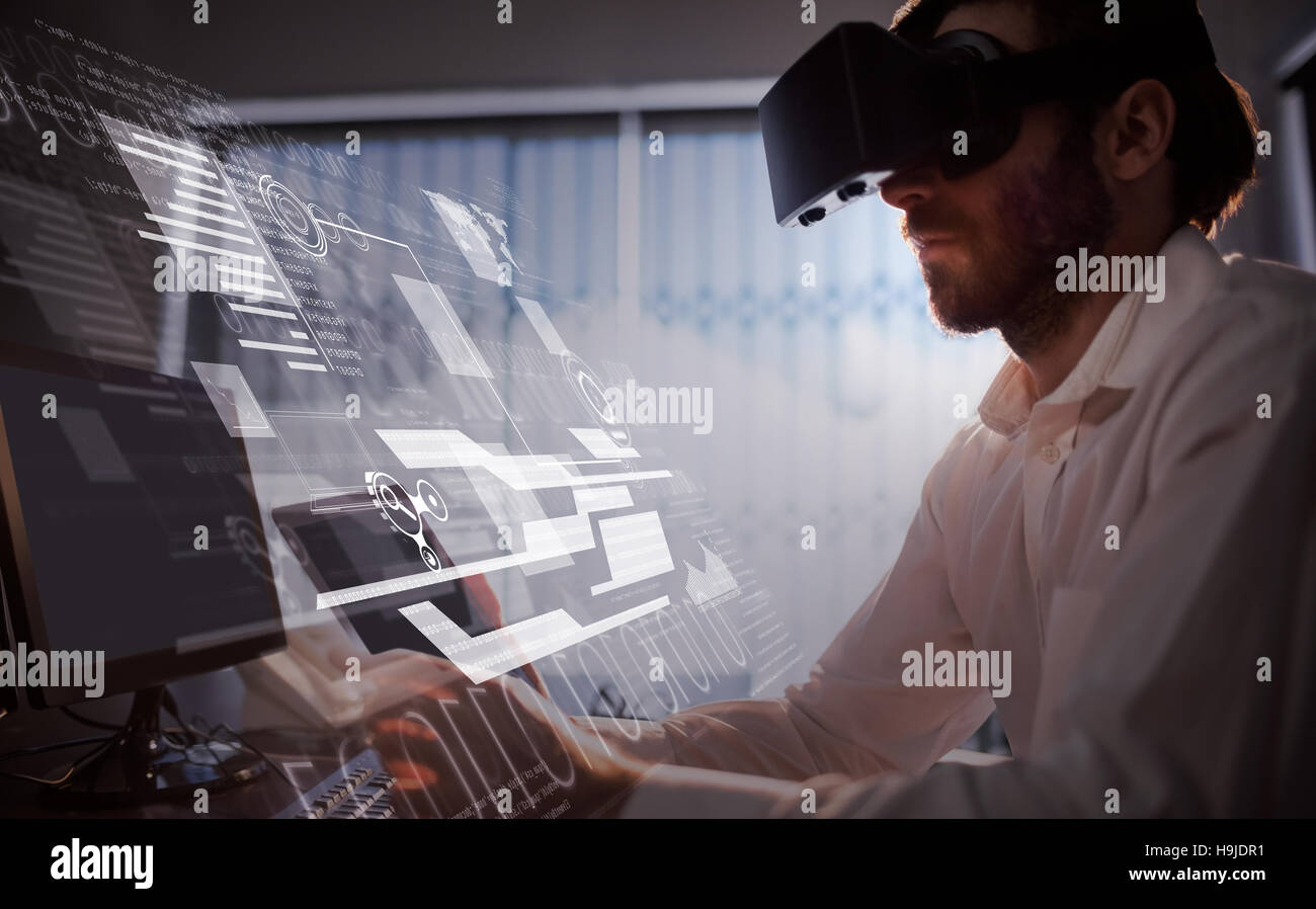 Digital composite connection interface hi-res stock photography and ...